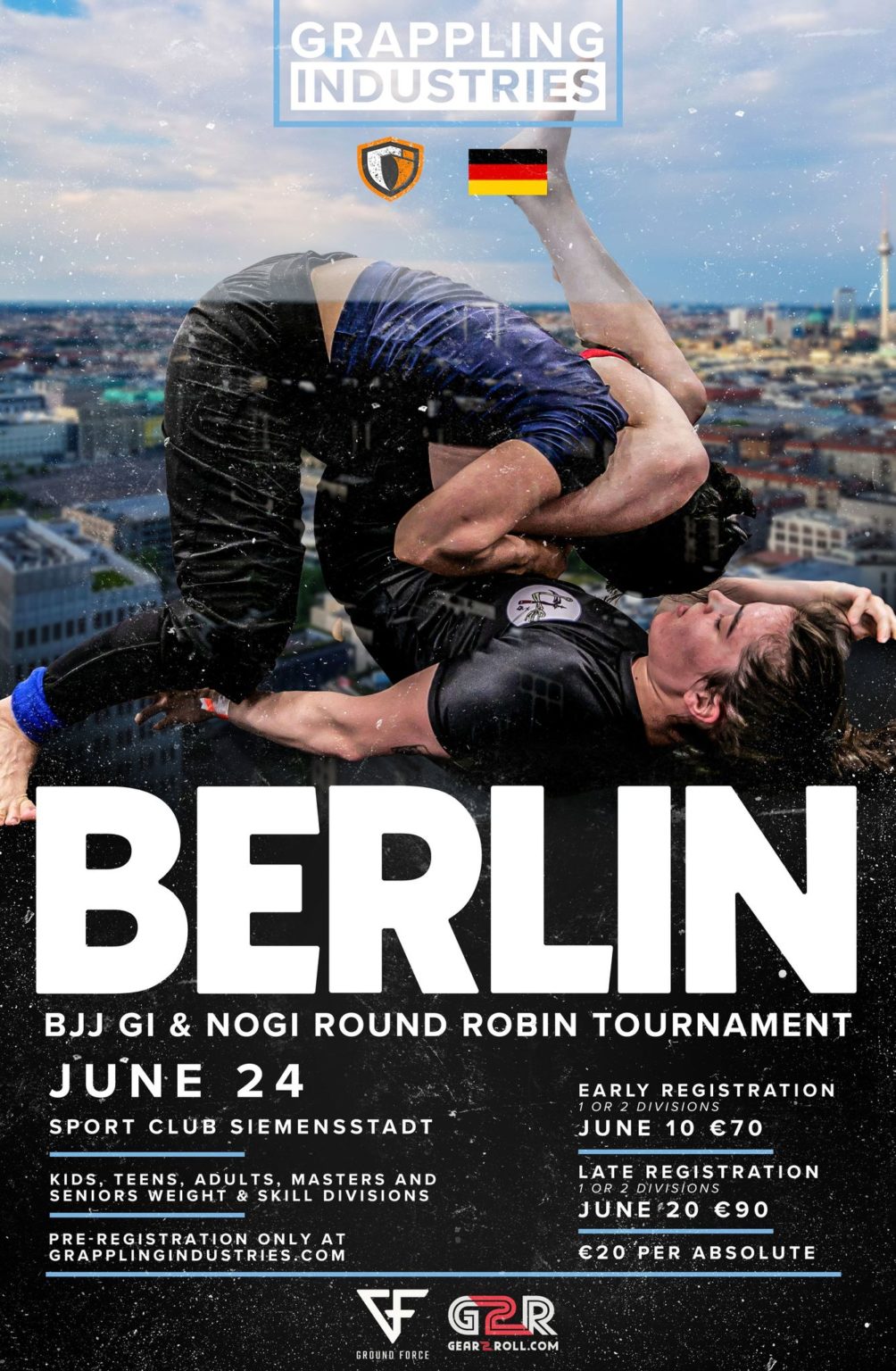 Grappling Industries Berlin - 24.06.2023 - www.fightevents.de