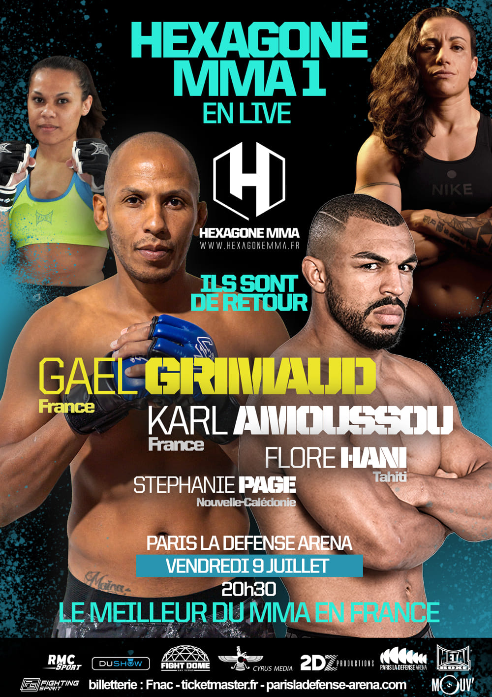 Hexagone MMA - 09.07.2021 - www.fightevents.de
