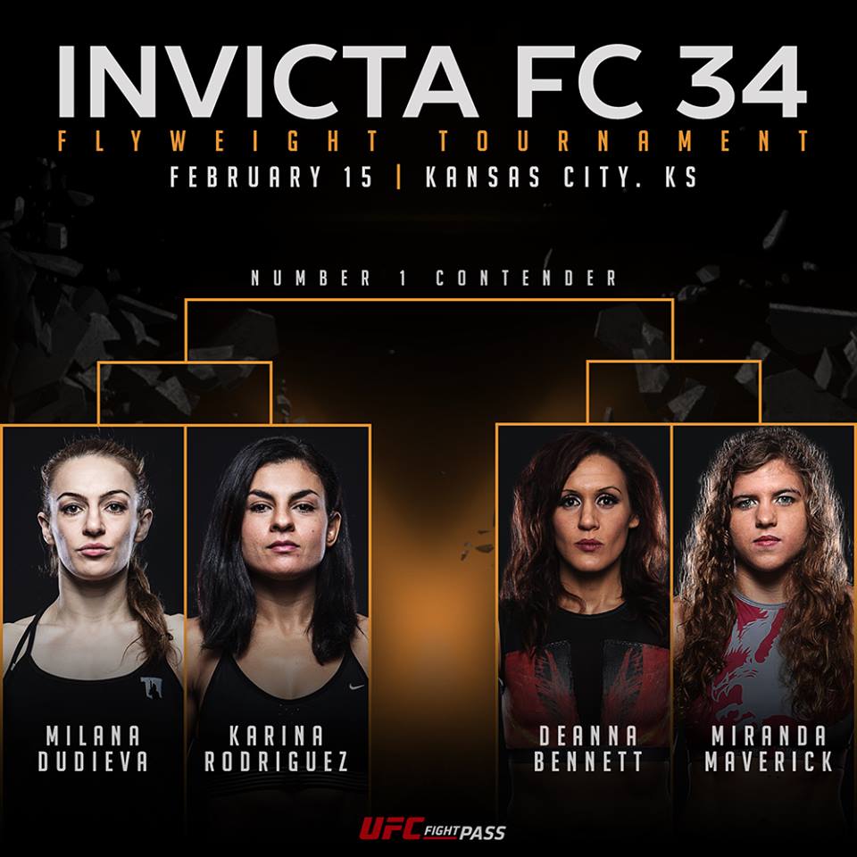Invicta FC 34 - Porto vs Gonzalez | FIGHTEVENTS.DE