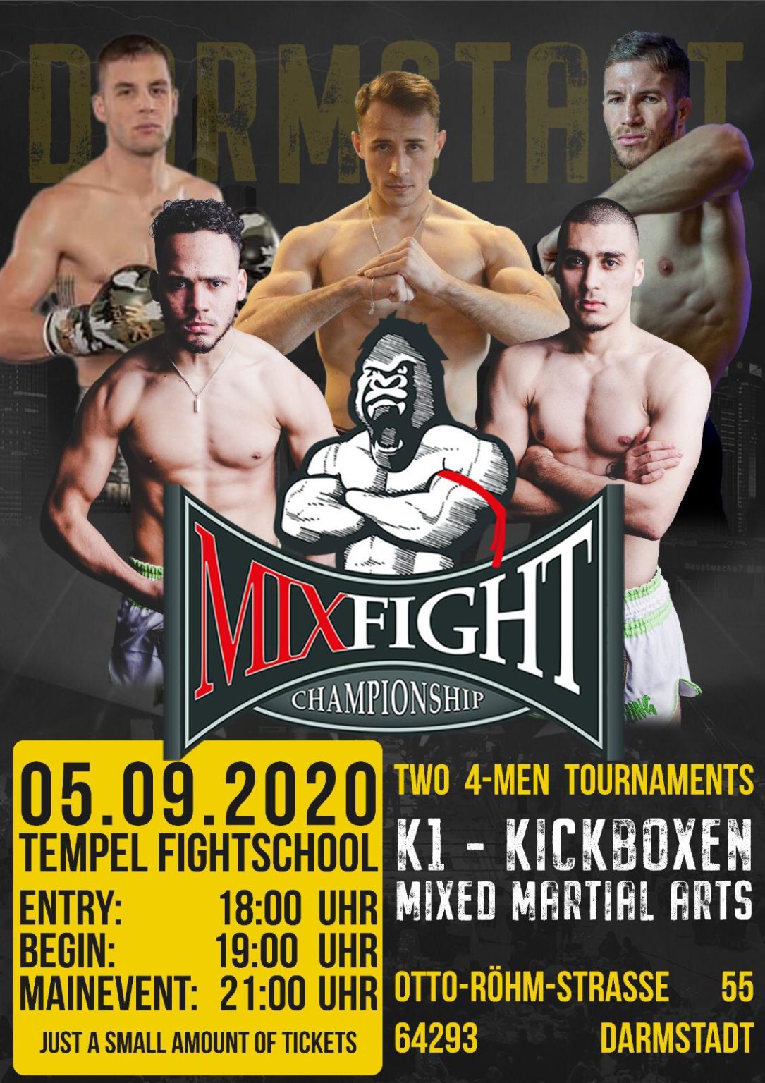 Mix Fight Club 1 - 05.09.2020 - www.fightevents.de