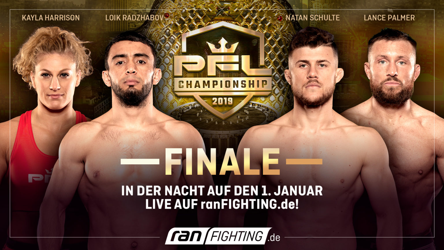 PFL 10 Finale - New York - 31.12.2019 - www.fightevents.de