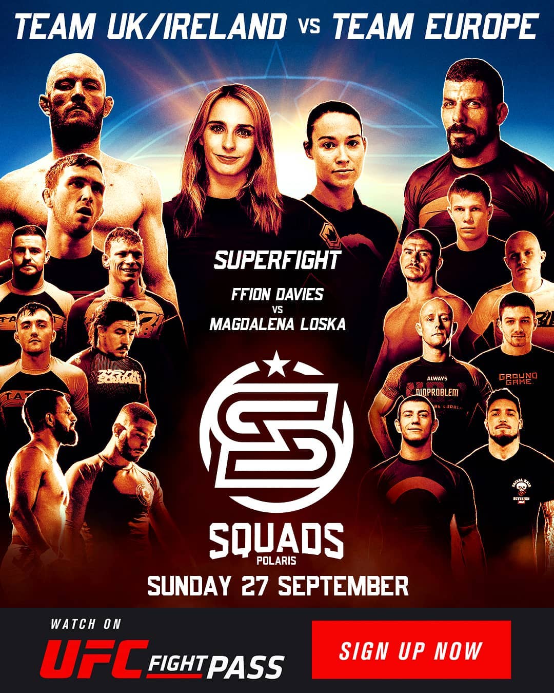 Polaris Squads - Team UK vs Team Europe 27.09.20 - www.fightevents.de