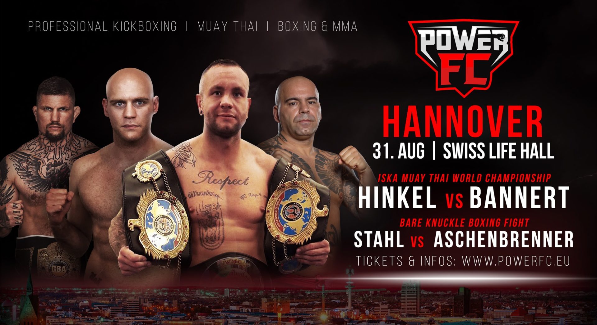 Power FC - Hannover - 31.08.2019 - www.fightevents.de